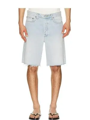 AGOLDE AGOLDE Anson Denim Shorts With Raw Hem Ruse