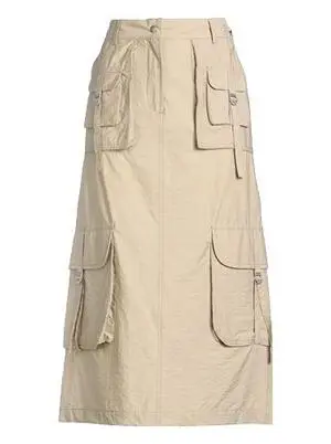 Acne Studios Midi Pencil Skirt - Beige