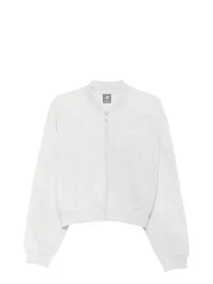 NEW BALANCE Zip-up Bomber Jacket - Grey