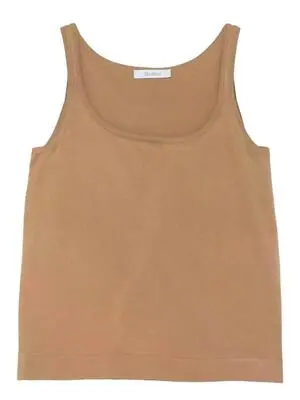 Max Mara Pumano Scoop-neck Tank Top - Neutrals