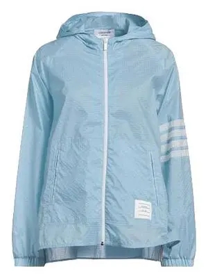 Thom Browne Windbreaker Jacket - Blue