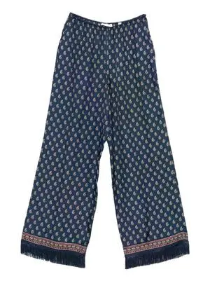 DÔEN Lavon Paisley Trousers - Blue