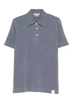 DANIELE FIESOLI Short-sleeve Polo Shirt - Blue