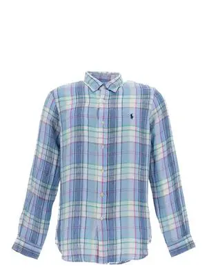 Polo Ralph Lauren Linen Custom-fit Shirt - Multicolor