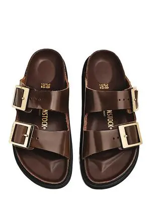 BIRKENSTOCK Arizona Droplet Buckle Slide Sandals - Carafe