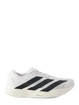 Adidas Adizero Evo Sl Striped Mesh Running Sneakers White