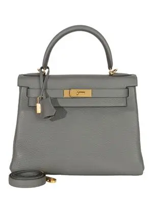 Hermès Hermès Gris Meyer Clemence Kelly 28 Gray
