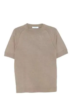 DANIELE FIESOLI Short-sleeve T-shirt - Neutrals