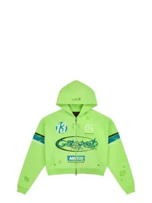 GODSPEED Zip Hooded Sweatshirt - Green