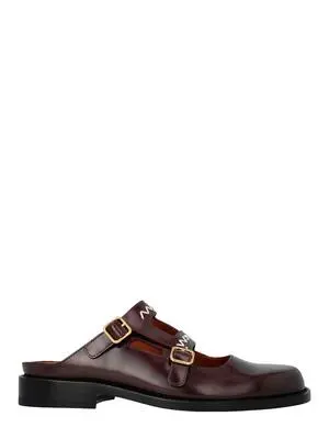 MARNI Double Buckle Sabot Loafer