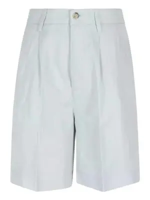 Woolrich Pleated Shorts Grey