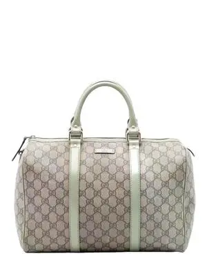Gucci Gg Supreme Joy Boston Bag - Brown