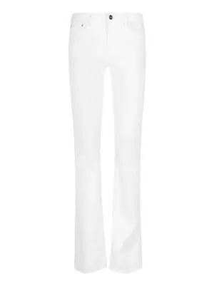 DONDUP Flared Trousers - White