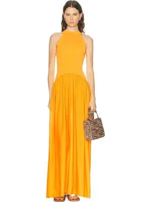 Solid & Striped The Isola Dress - Pineapple