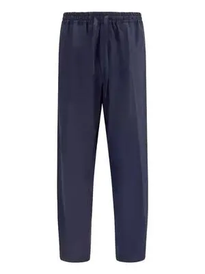 UMIT BENAN Julian Drawstring Trousers Blue