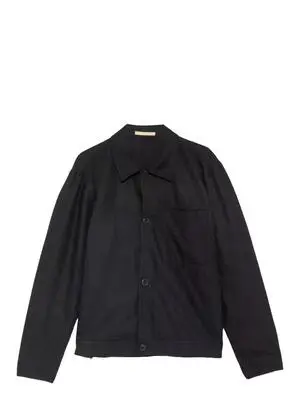 Norse Projects Arresskov Twill Overshirt Jacket - Black