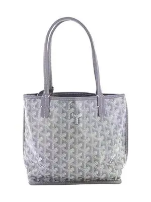 Goyard Anjou Reversible Mini Tote Coated Canvas - Grey