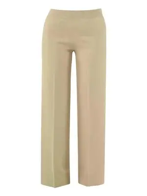CIRCUS HOTEL Elasticated-waistband Trousers - Neutrals