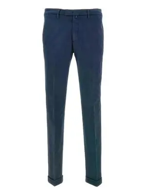 BRIGLIA 1949 American Pockets Chino Trousers - Blue