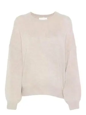 LISA YANG Veira Dropped-shoulder Cashmere Sweater - Neutrals