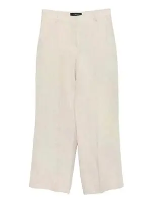 Max Mara Malizia Pressed-crease Palazzo Pants - Neutrals