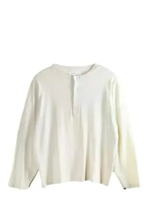 Extreme Cashmere Buttoned Sweatshirt - Neutrals