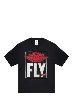 JORDAN X Levi`s Fly Graphic-print T-shirt - Black