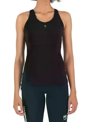 KARPOS Colour-block Top - Black