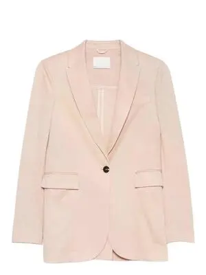 CIRCOLO 1901 Notched Pocket Blazer - Neutrals