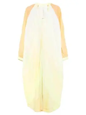 MARRAKSHI LIFE V-neck Long-sleeve Maxi Dress - Yellow