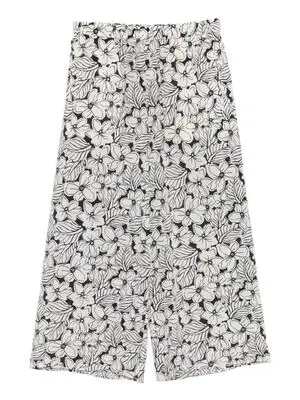 Max Mara Floral-pattern Trousers - White