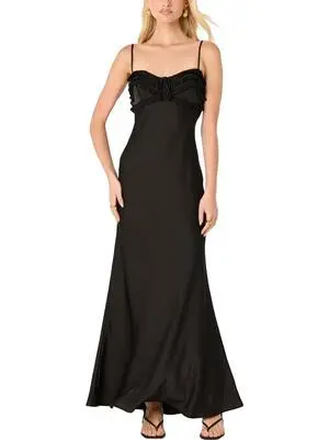 Astr The Label Jade Slipdress Black