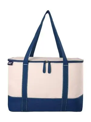 LANDS' END Large Insulated Cooler Bag - Navy