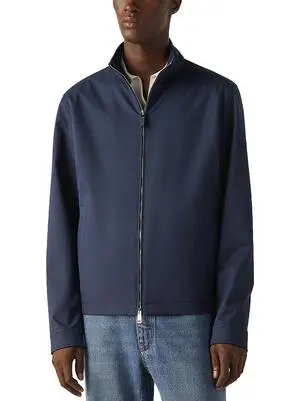 Zegna Zegna Motorin 100cc Jacket Dark Indigo Blue