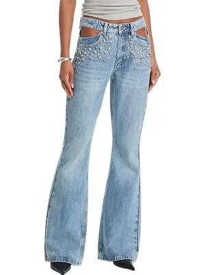 Ksubi Frontier Soho Kulture Kry High Rise Straight Jeans - Denim