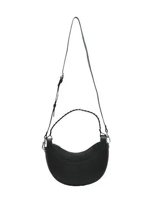ECOTORIE Leif Leather Crossbody Bag - Black