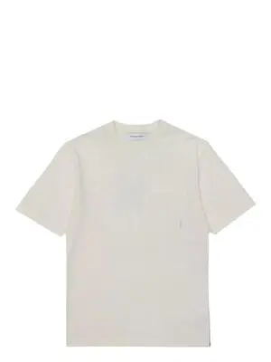 EDMMOND STUDIOS Keynotes Pocket-detail Cotton T-shirt - Neutrals