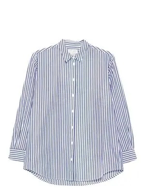 MC2 SAINT BARTH Striped Shirt - Blue