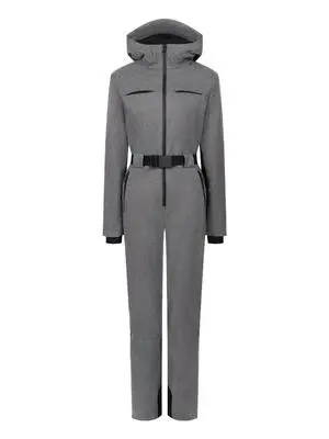 MC2 SAINT BARTH Hooded Belted Jumpsuit - Grey