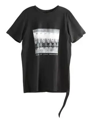 Rick Owens Graphic T-shirt - Black