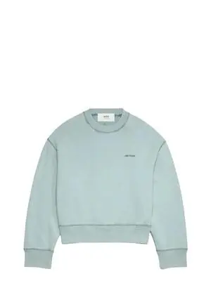 AMI Logo-Embroidered Sweatshirt