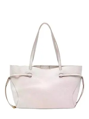 GIANNI CHIARINI Violette Magnetic-fastening Tote Bag - Neutrals