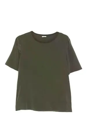 JOSEPH Crewneck Blouse Green