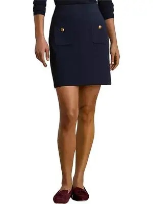 Ralph Lauren Mini Skirt With Pockets - Blue