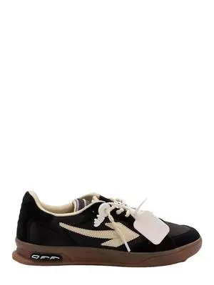 Off-White Suede Sneakers - Black