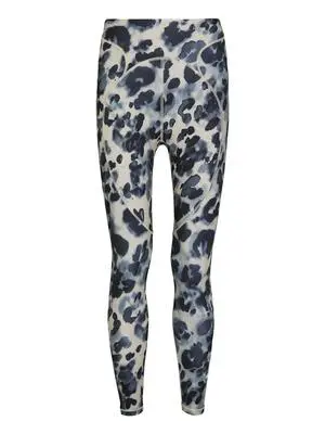 Stella McCartney Adidas X 7/8 Printed Stretch-jersey Leggings - Multicoloured