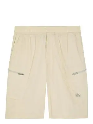 Moose Knuckles Shell Cargo Shorts - Cream