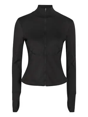 Stella McCartney Adidas X Training Stretch-jersey Midlayer Jacket - Black