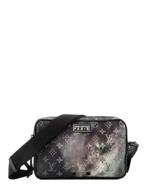 LOUIS VUITTON Alpha Messenger Bag Limited Edition Monogram Galaxy Canvas Multicolour