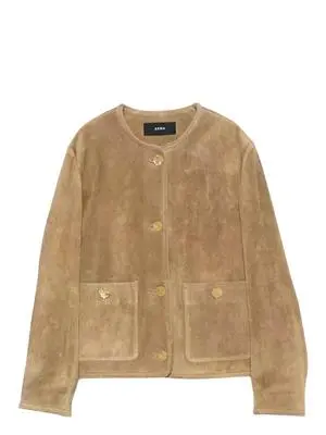 ARMA Leather Jacket Neutrals